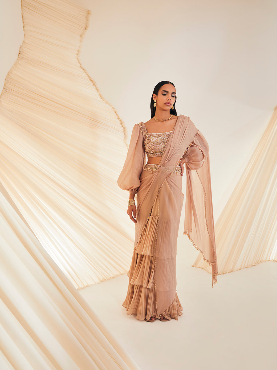 CHLOE CONCEPT SAREE SET – bydivyaaggarwal